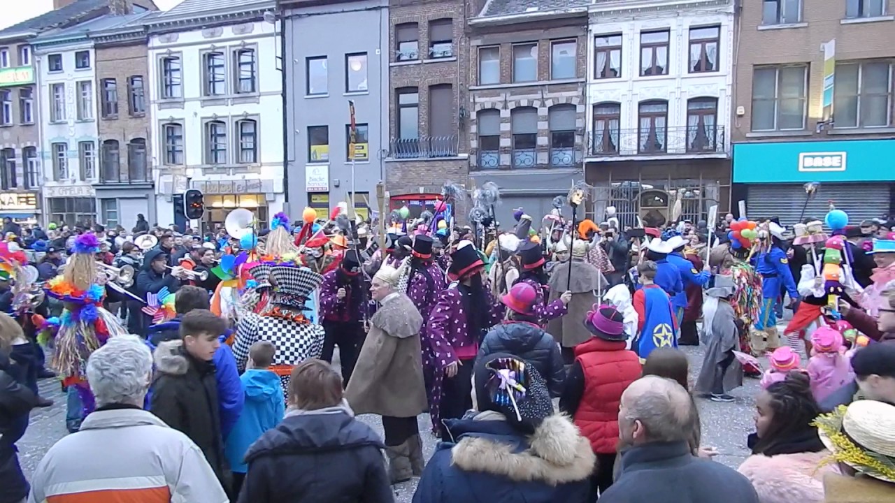 Dimanche gras 2017 BINCHE 15 - YouTube