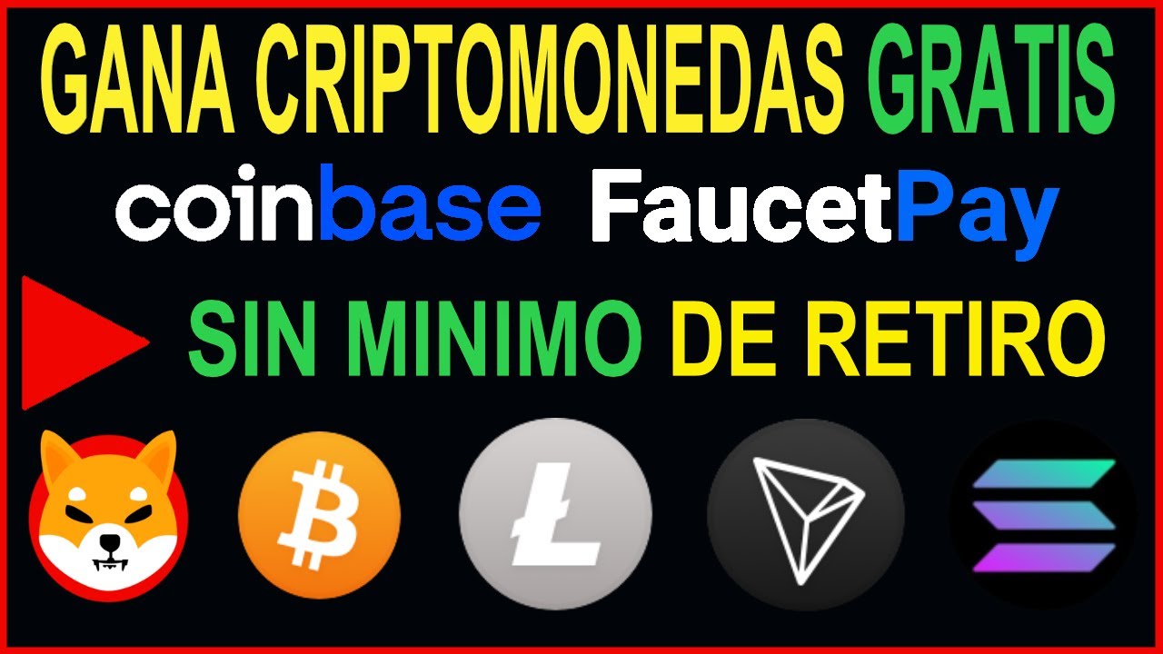 CRIPTOMONEDAS GRATIS AL INSTANTE FAUCETPAY Y COINBASE - PTC FAUCET PAGANDO SIN MINIMOS - YouTube