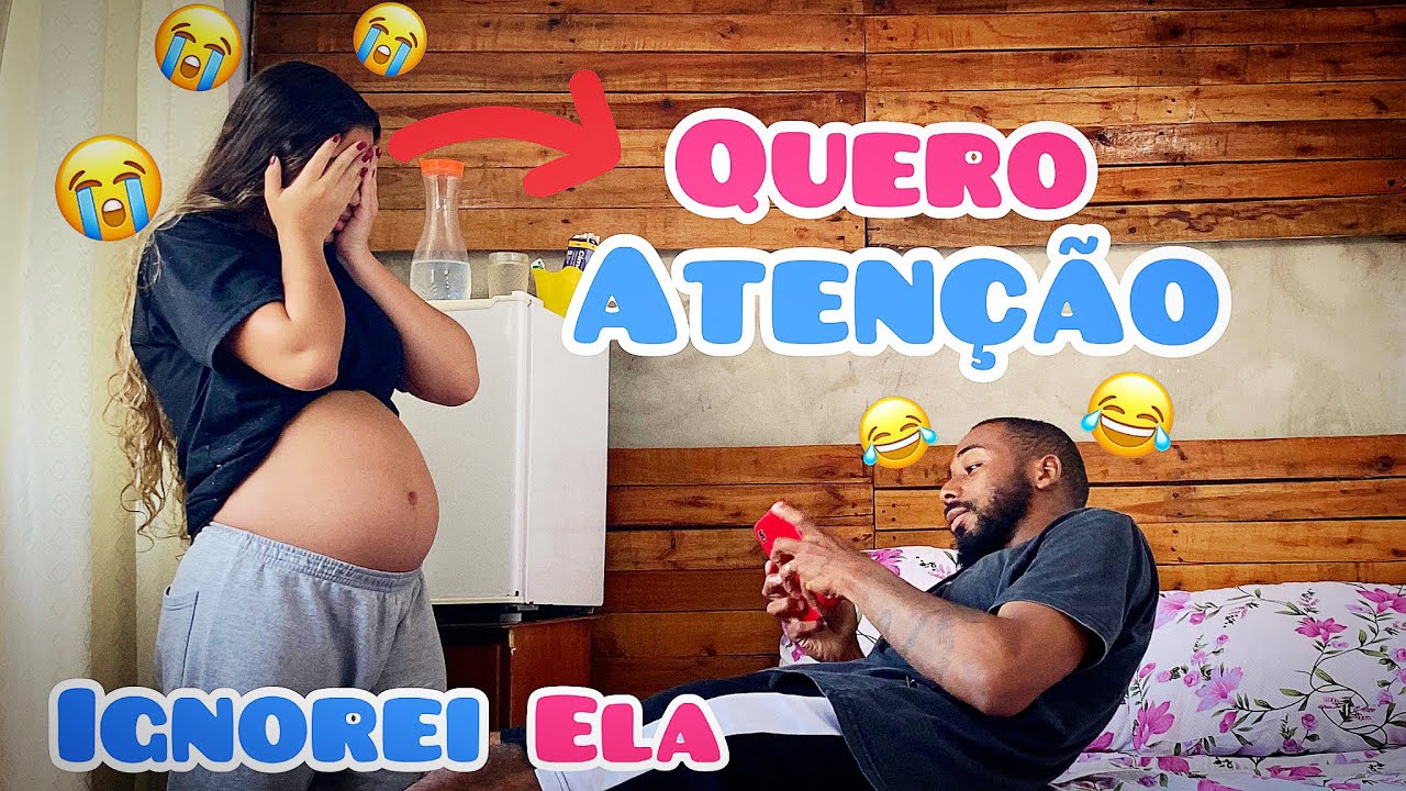 24 Horas Ignorando Minha Namorada Ela Chorou Youtube