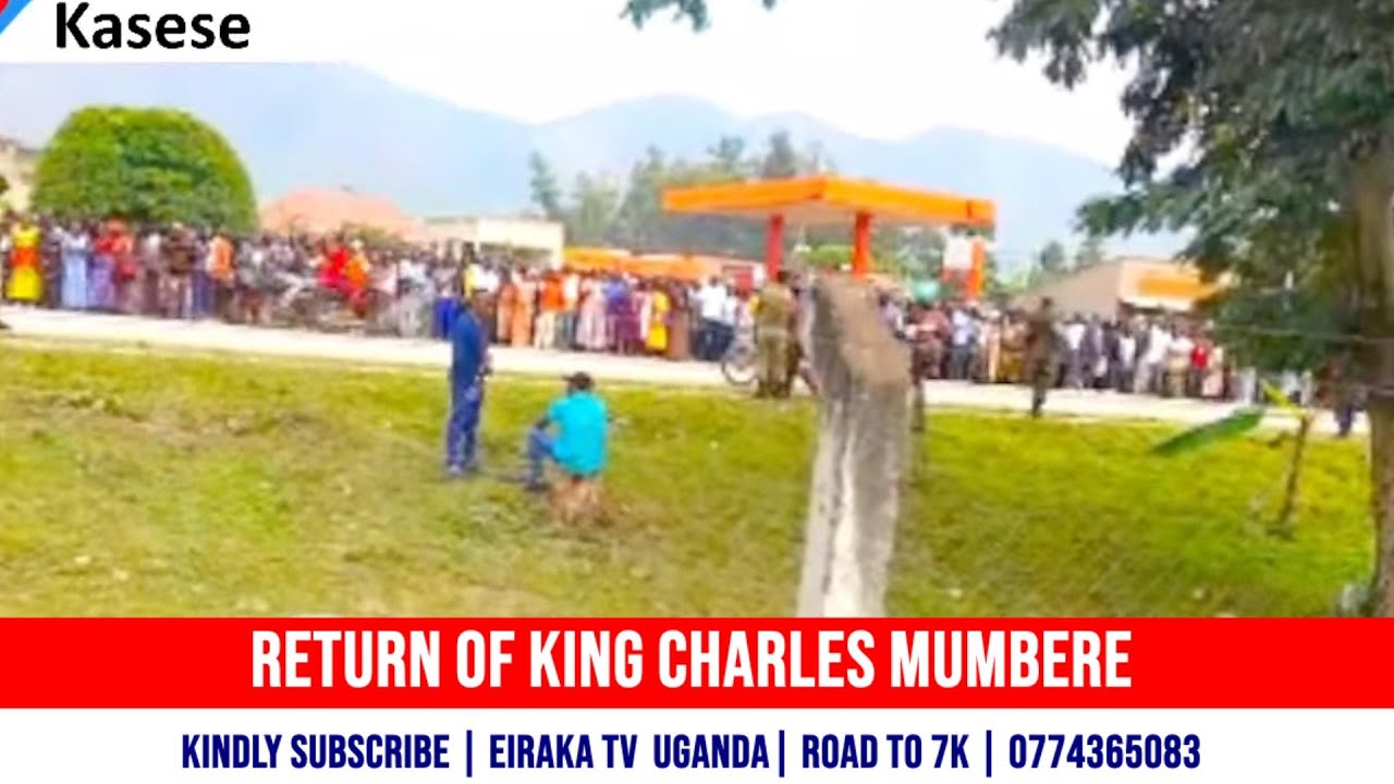 Happening Now: RETURN OF Omusinga MUMBERE Charles | RWENZURURU KING ...