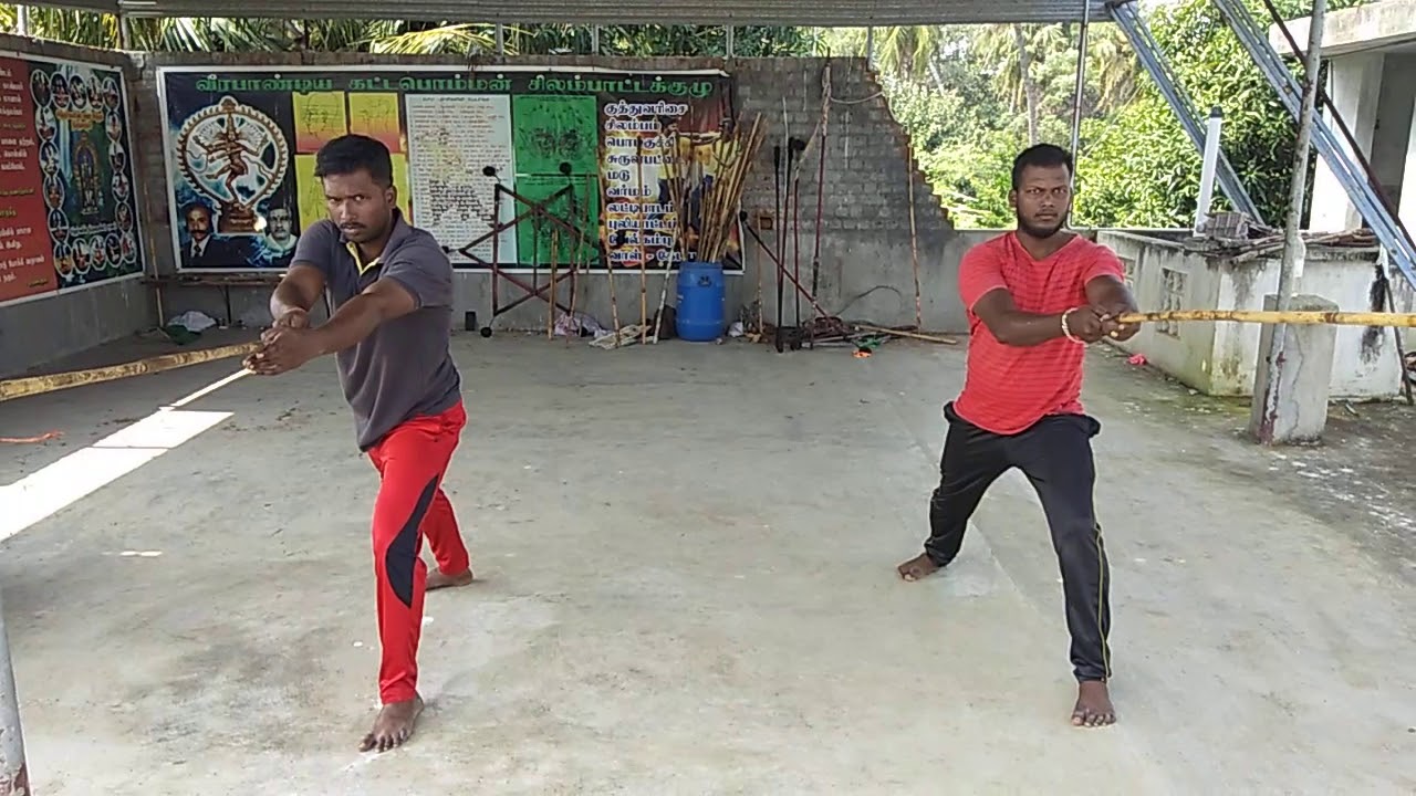 OL-66 Adi Padam Silambam Kuthu lesson - YouTube