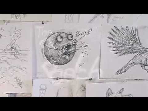 Creating The Big Belch Graphic novel 2 - story 2 - YouTube