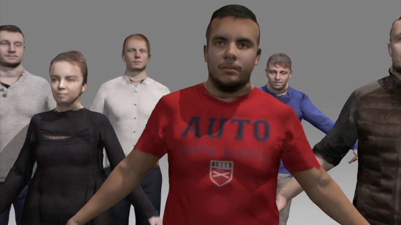 Detailed Human Avatars from Monocular Video - 3DV 2018 - YouTube