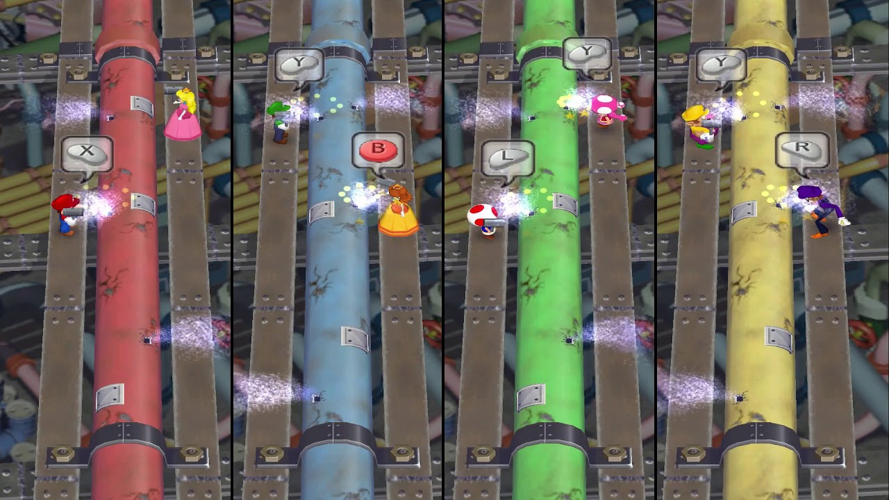 Mario Party 7 - Duct & Cover (Multiplayer) - YouTube