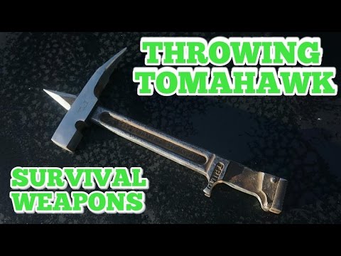 Battle Hammer - Zombie Apocalypse Survival Weapon - YouTube