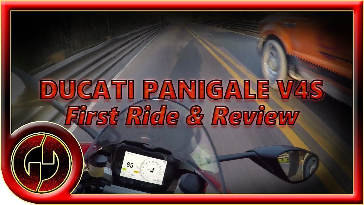 Panigale V4S - First Ride & Review - ( v4 , v4s ) - YouTube