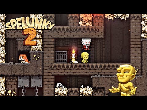 Spelunky 2 Level Re-Design Mod | Tundra Cave and The Valley of Bones ...