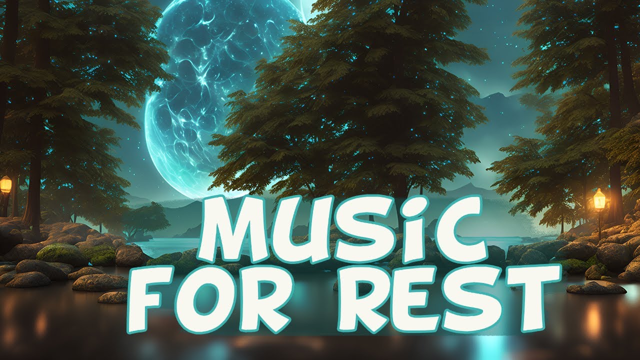 Beautiful soothing background instrumental music for sleep rest calm ...