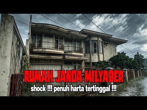 PENUH HARTA RUMAH TERBENGKALAI JANDA MILYARDER KUDUS !!! Viral rumah pocong gantung dikudus.
