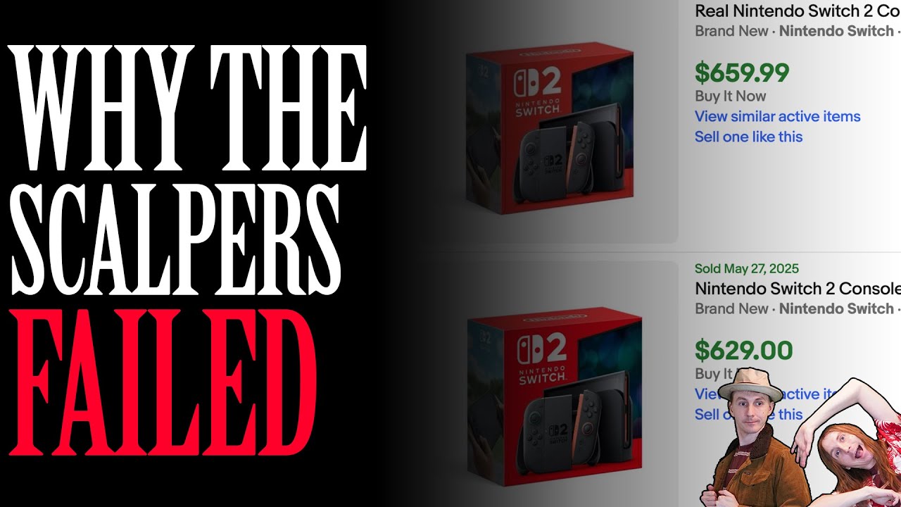 Why Scalpers Are Failing With Nintendo Switch 2 - YouTube