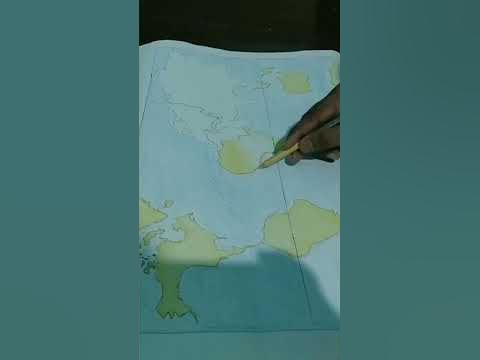 How to make world map? Drawing world map #shorts #worldmap #drawing ...