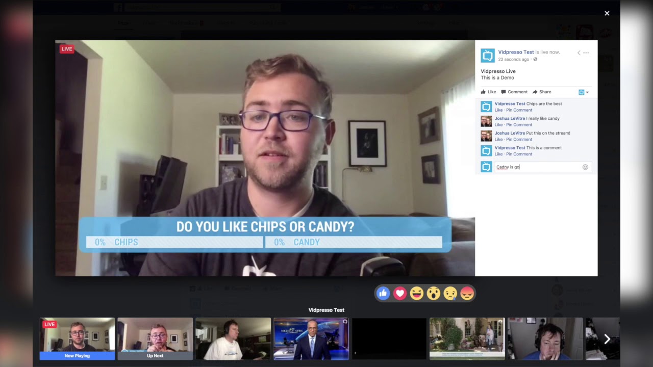 Vidpresso:LIVE | The Leader in Live Streaming - Full Demo 2017 - YouTube