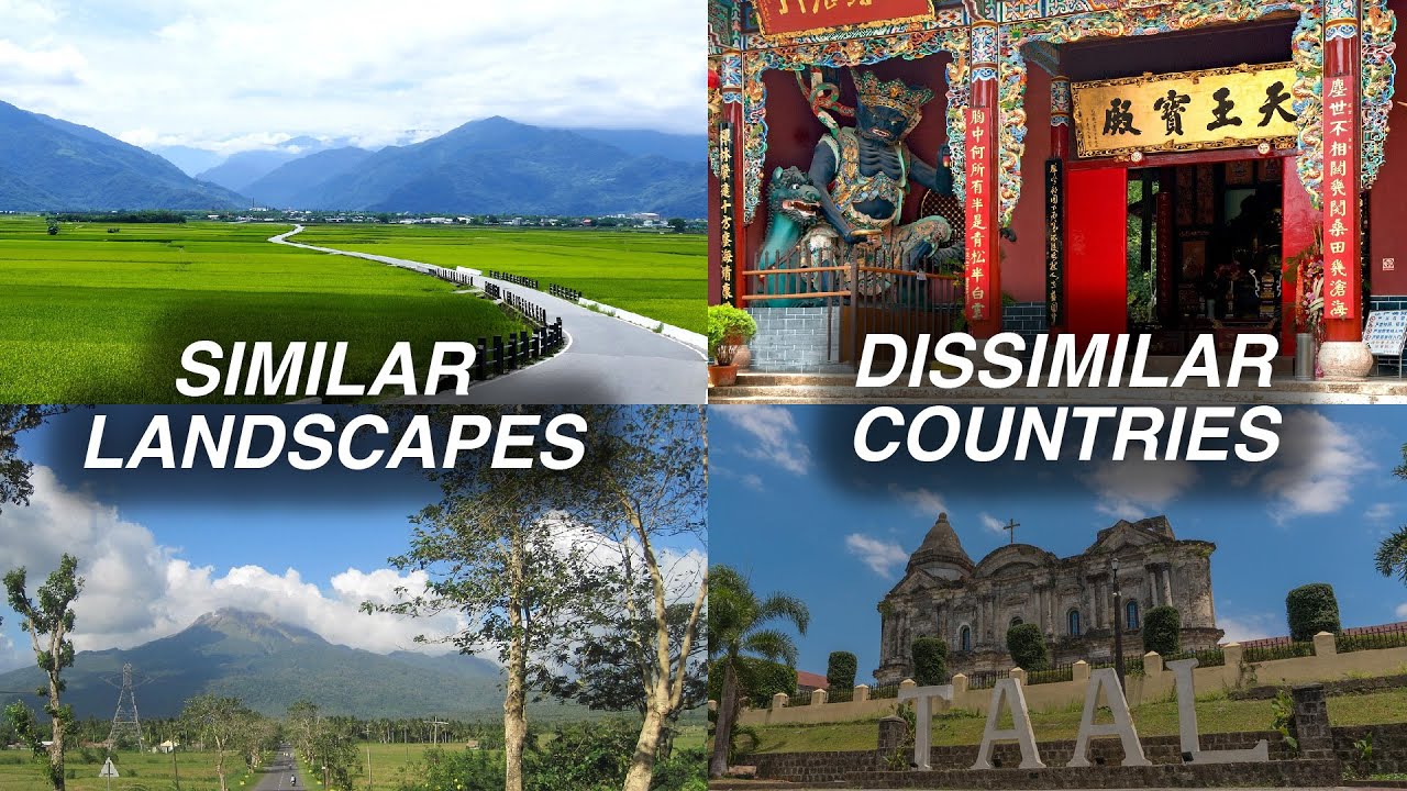 Extremely Different Countries with Similar Landscapes - YouTube