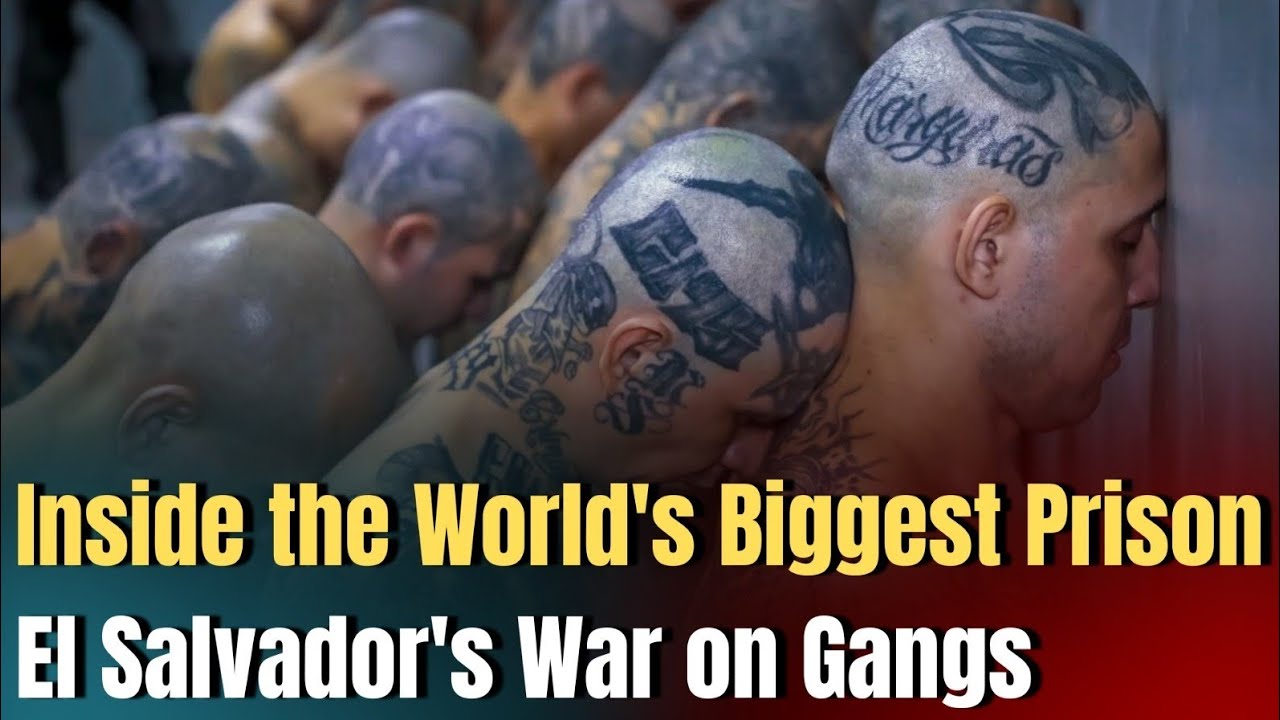 Inside the world's biggest prison el salvador war on gangs - YouTube