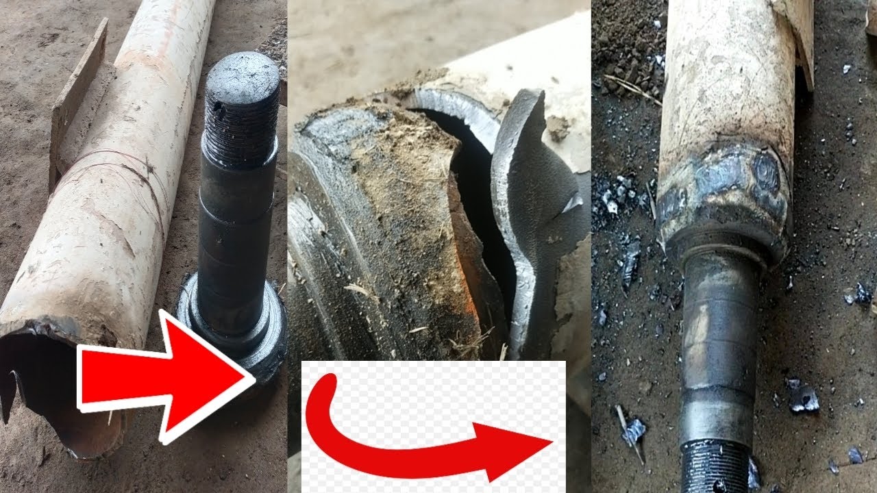 Broken Rear Wheel Axle Housing Repairing - YouTube