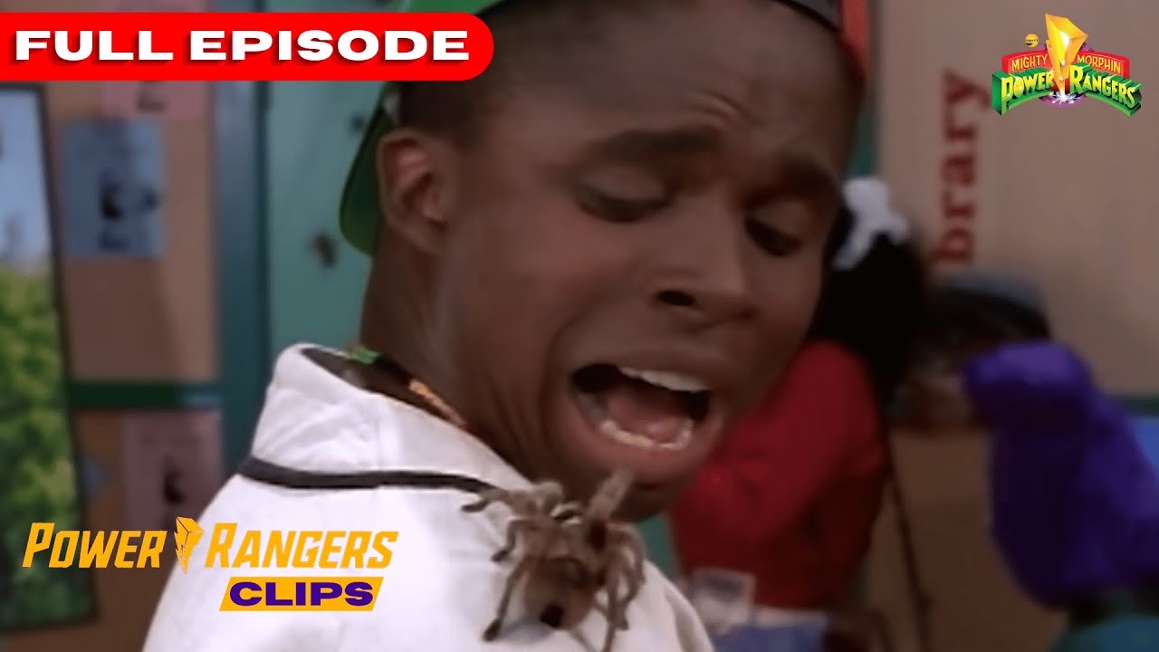 Zack Vs. Spider Statue Monster | MMPR | Full Episode | S1E23 ...
