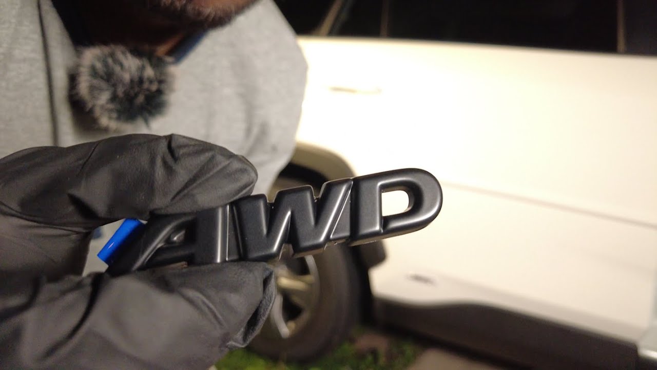 2022 5th Gen TOYOTA Rav4 Blackout Emblems | Unbox and Installation OEM ...