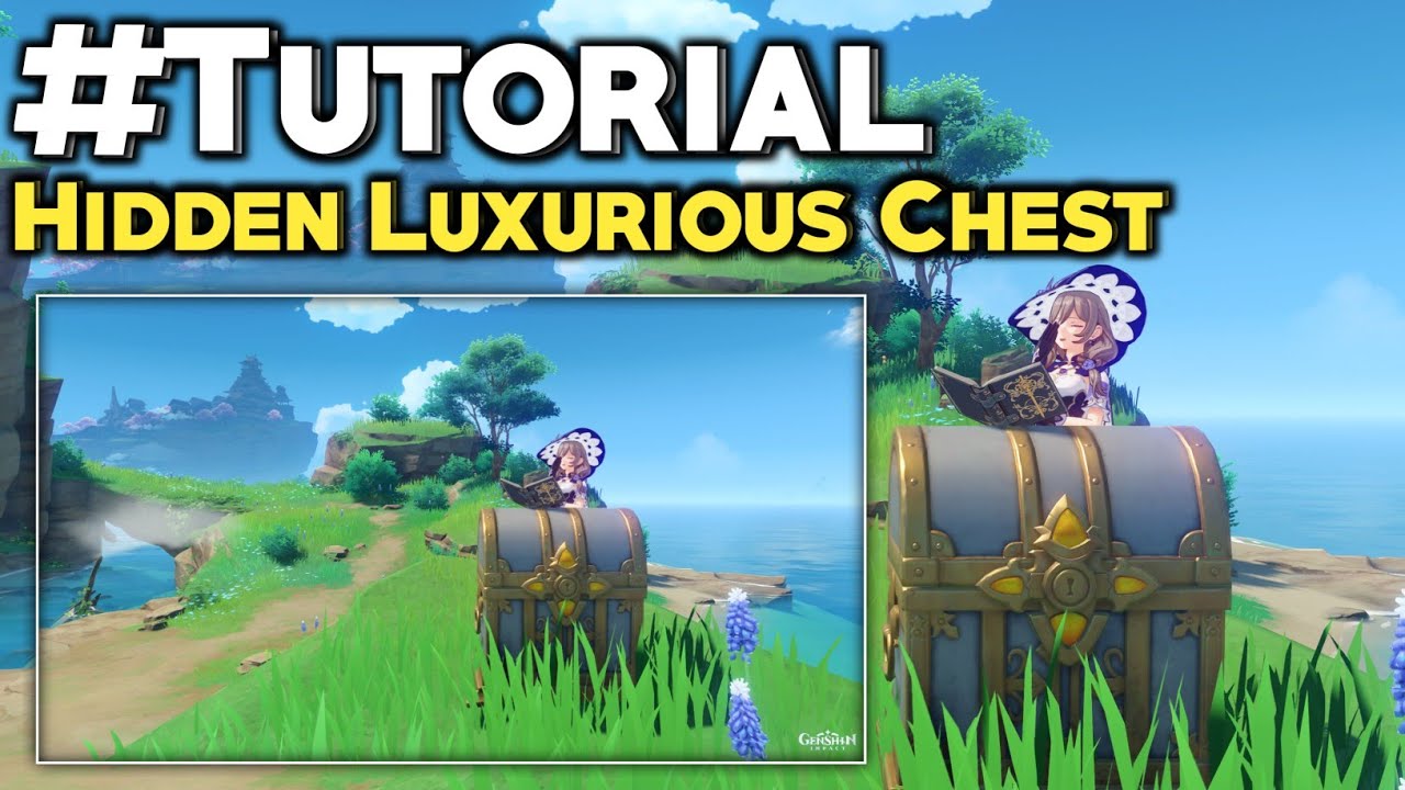 Hidden Luxurious Chest - Domain Violet Court - Genshin Impact - YouTube