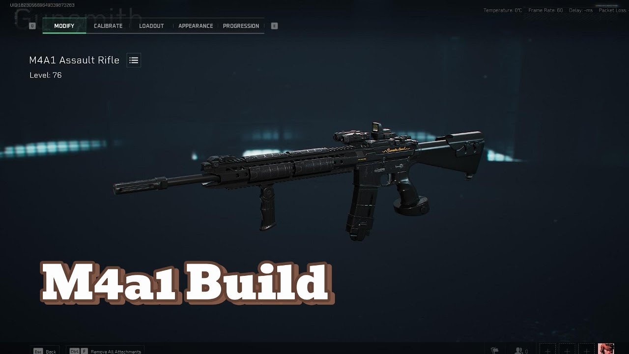 BUILD GUIDE ‘BUILD M4A1’ - Delta Force - YouTube