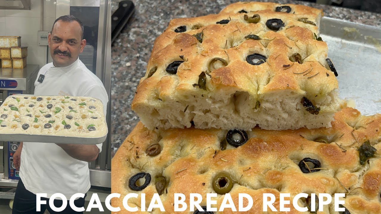 Focaccia Bread Recipe | How To Make The Best Focaccia Bread | Bread ...