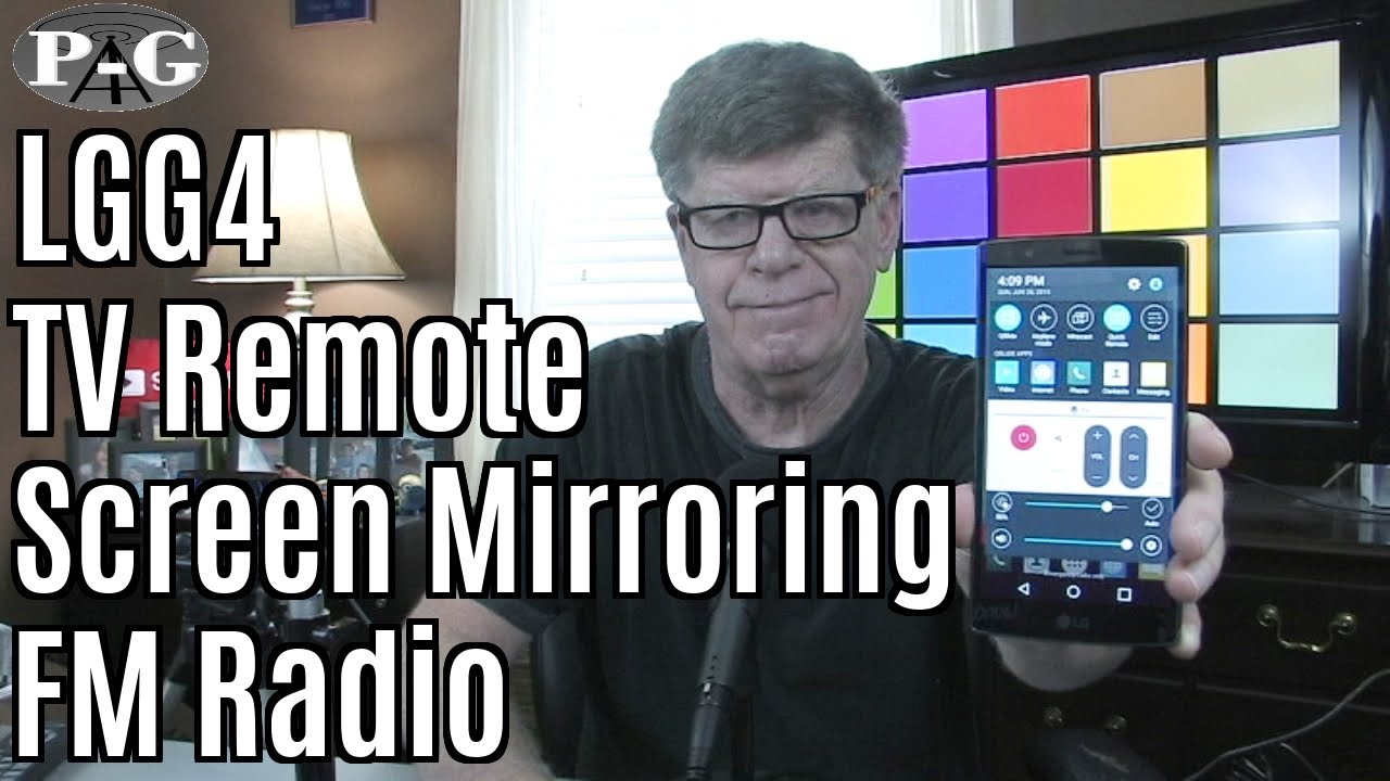 LGG4: TV Remote - Screen Mirroring - FM Radio - YouTube