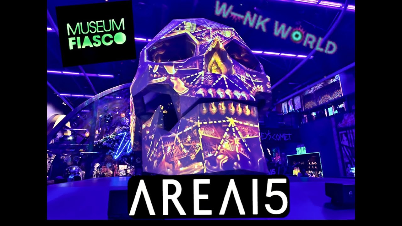 Wink World and Museum Fiasco in Area 15 - Las Vegas, Nevada - YouTube