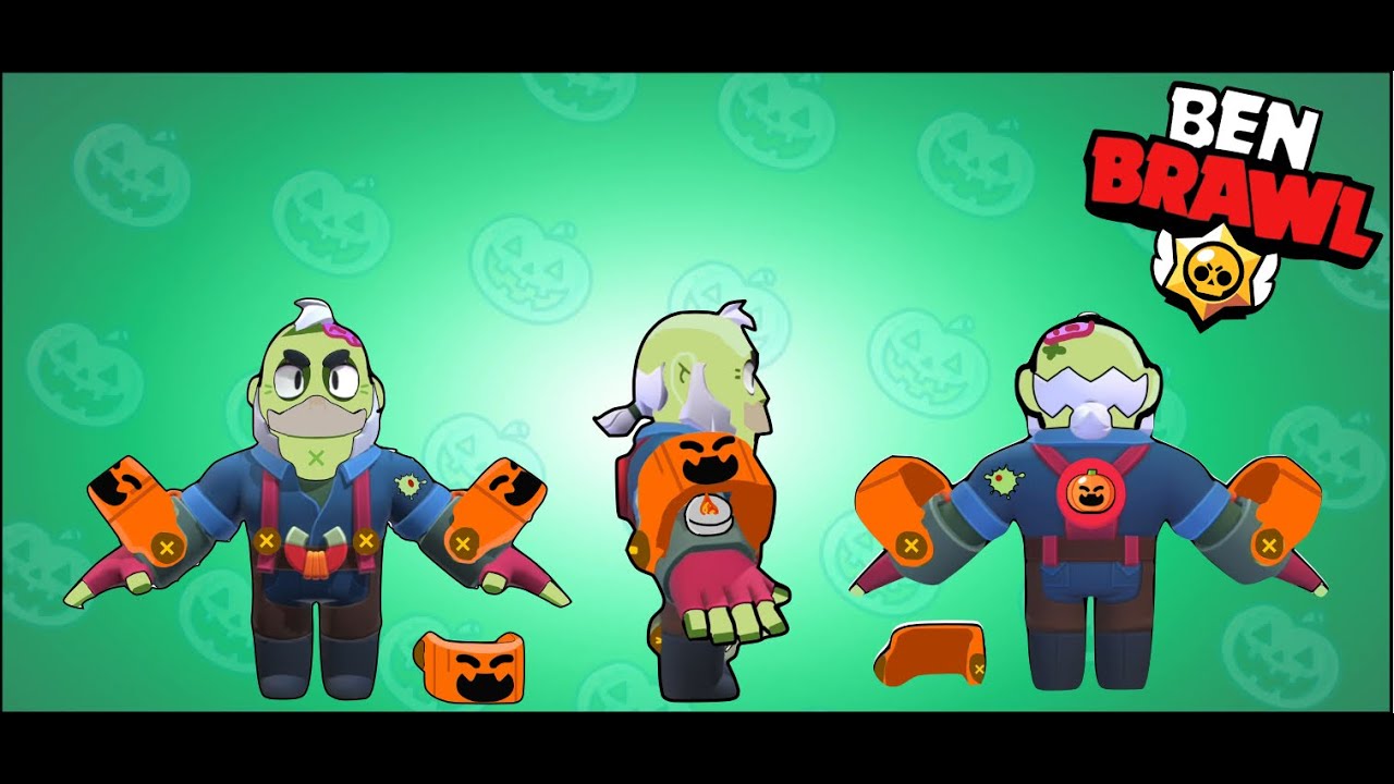 My Zombie Sam skin idea for Brawl Stars! - YouTube