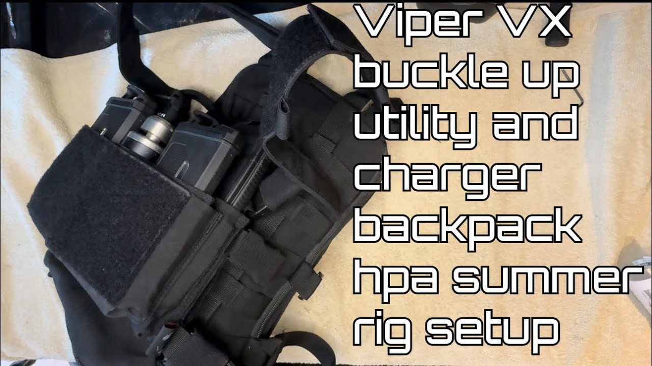 Summer HPA Loadout Viper VX Utility Rig & Charger Pack Setup - YouTube