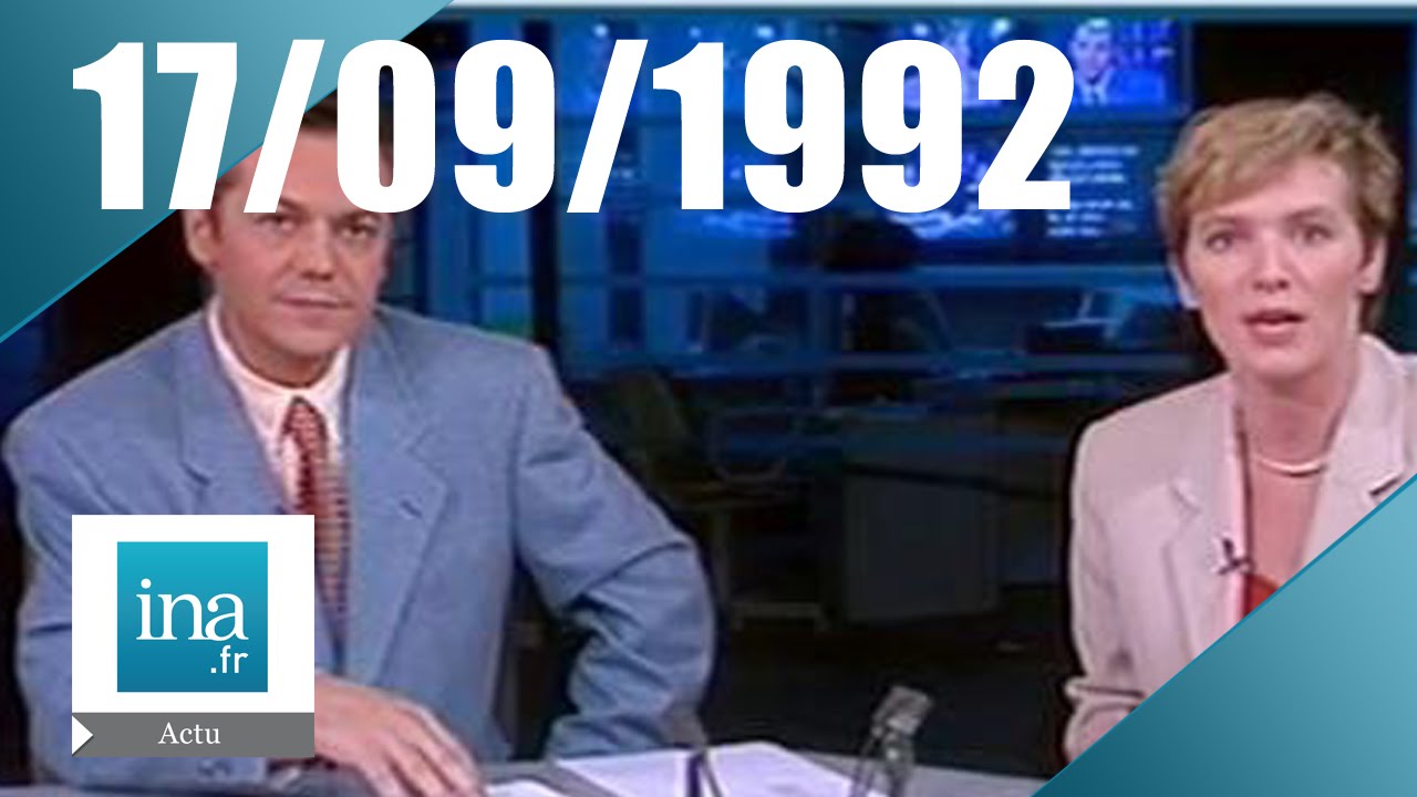19/20 FR3 du 17 septembre 1992 - Référendum pour Maastricht | Archive ...