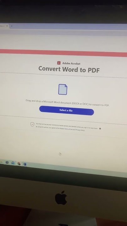 How To Convert Docx To PDF #pdf#docx - YouTube