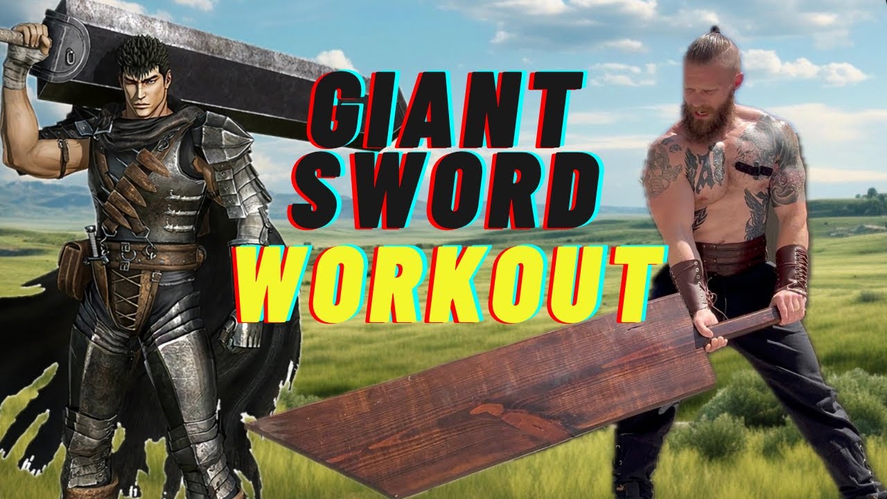 Giant Sword training - going BERSERK - YouTube