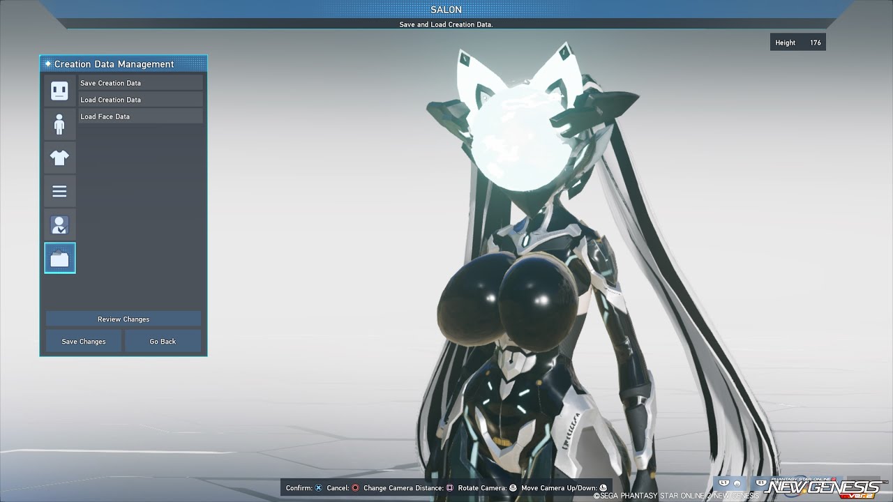 PSO2 NGS Character Creation Tutorial, Void Stalker Mia Cat Girl Variant ...