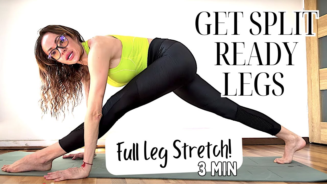 Get READY for FLEXIBLE Legs with Splits and Oversplits in JUST 3 ...
