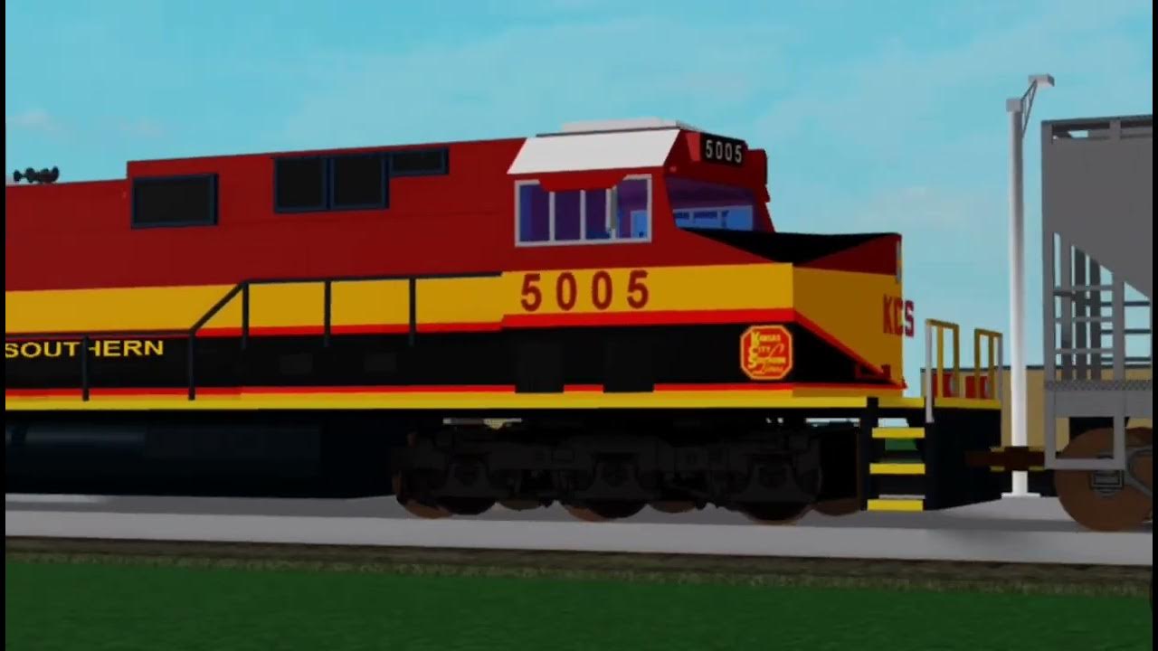 KCS 4859 Safety ES44AC y KCS 5005 ET44AC - YouTube