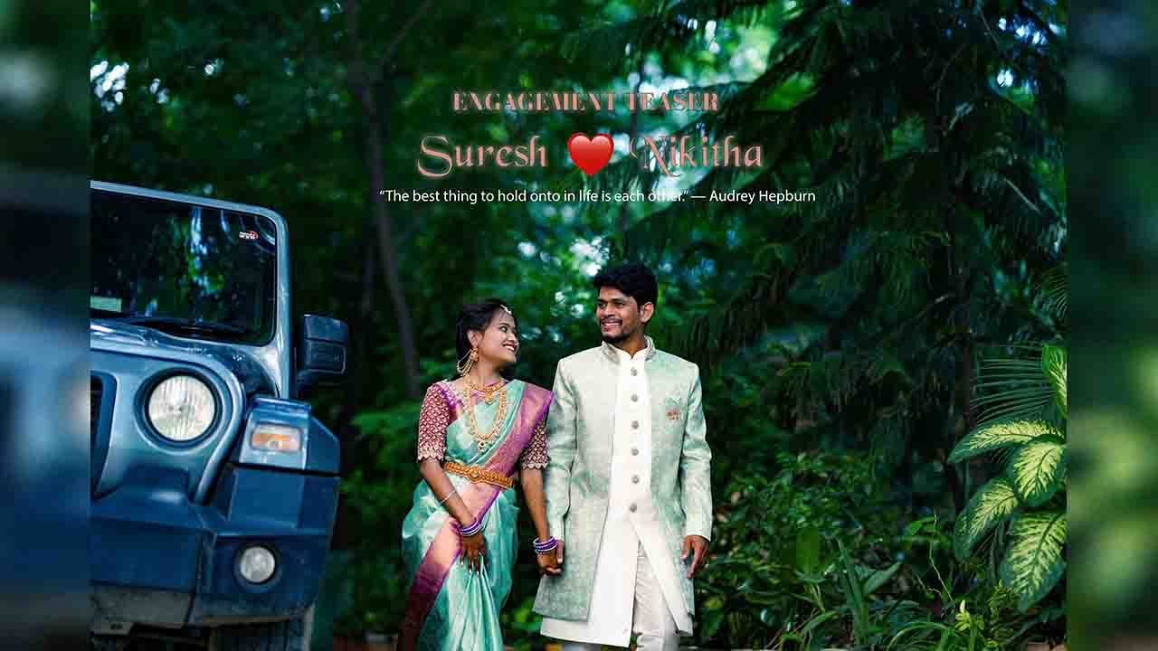 NIKITHA + SURESH Engagement Promo | Teaser Trailer | TASHWE PHOTOGRAPHY - YouTube