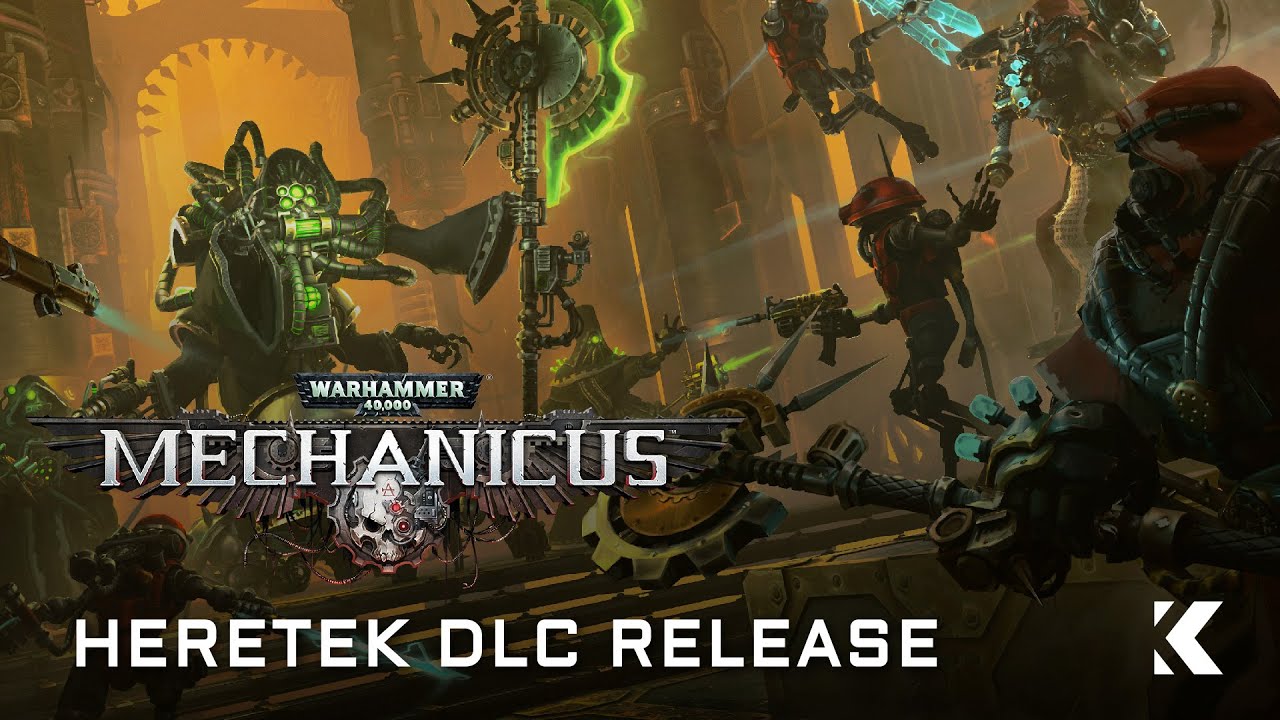 Warhammer 40,000: Mechanicus - Heretek Expansion | Release Trailer ...