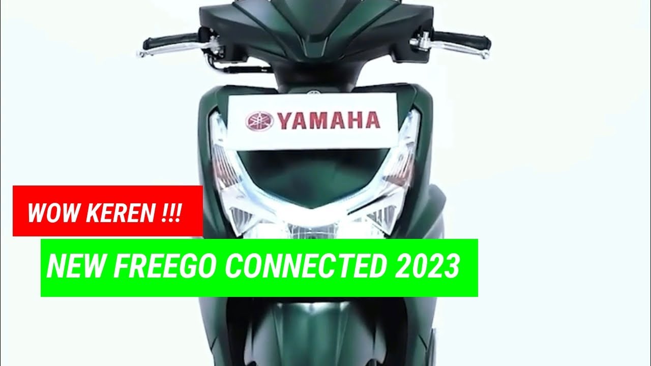 JADI KEREN !!! NEW YAMAHA FREEGO 125 CONNECTED 2023 - YouTube