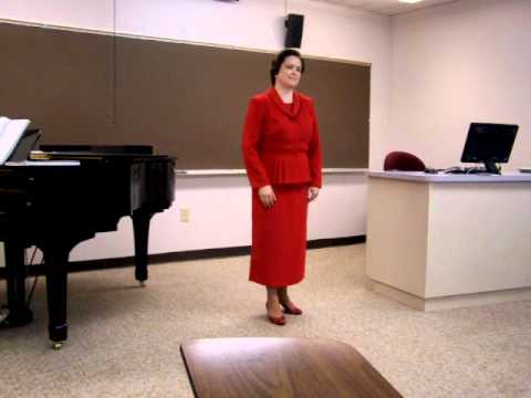 Kris Stephens sings "O del mio dolce ardor"; "Oliver Cromwell"; "All ...