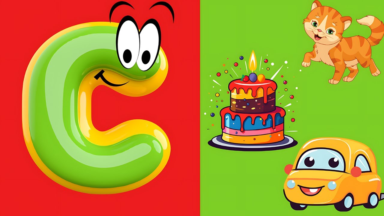 The Cool Letter C song | Learn the Alphabet | Kids Song Book - YouTube
