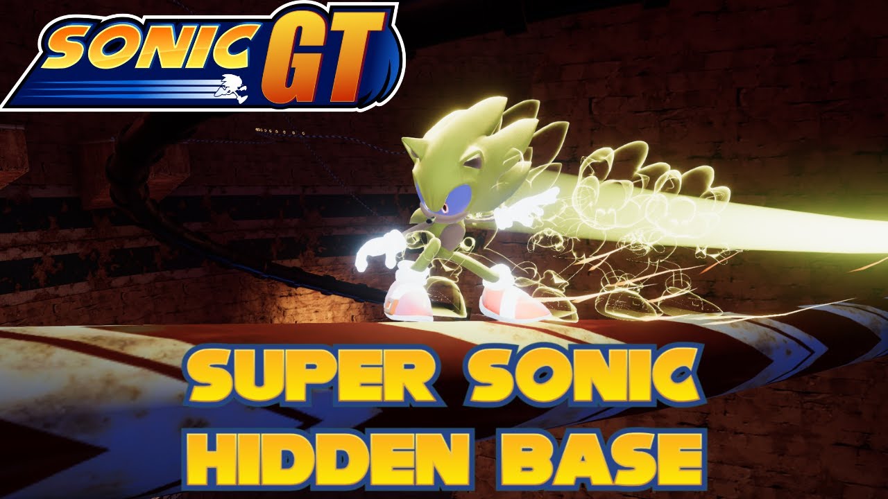 Sonic GT: Hidden Base: Super Sonic "S" RANK - YouTube