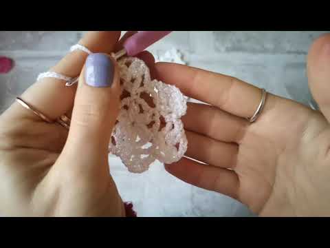 KAR TANESİ NASIL YAPILIR? | HOW TO CROCHET SNOWFLAKE TUTORİAL | MODEL 1