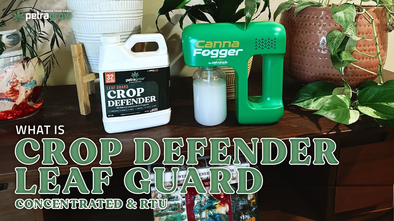 What is the Crop Defender Leaf Guard? | PetraGrow™ - YouTube