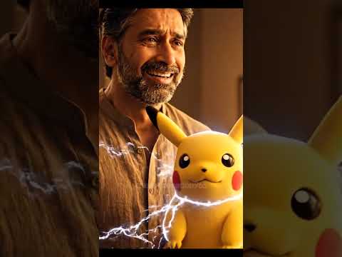 Pikachu hulk vs hattorii #hulk #politics#pokemon #youtube #anime 