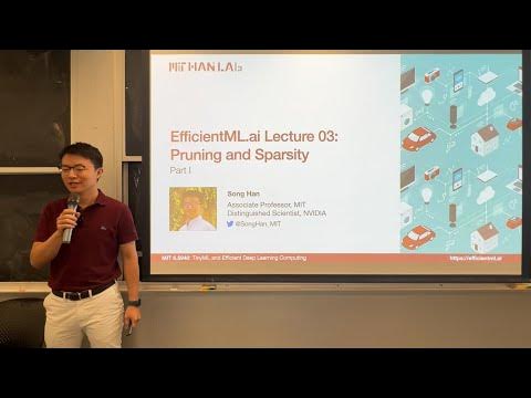 EfficientML.ai Lecture 3 - Pruning and Sparsity (MIT 6.5940, Fall 2023) - YouTube