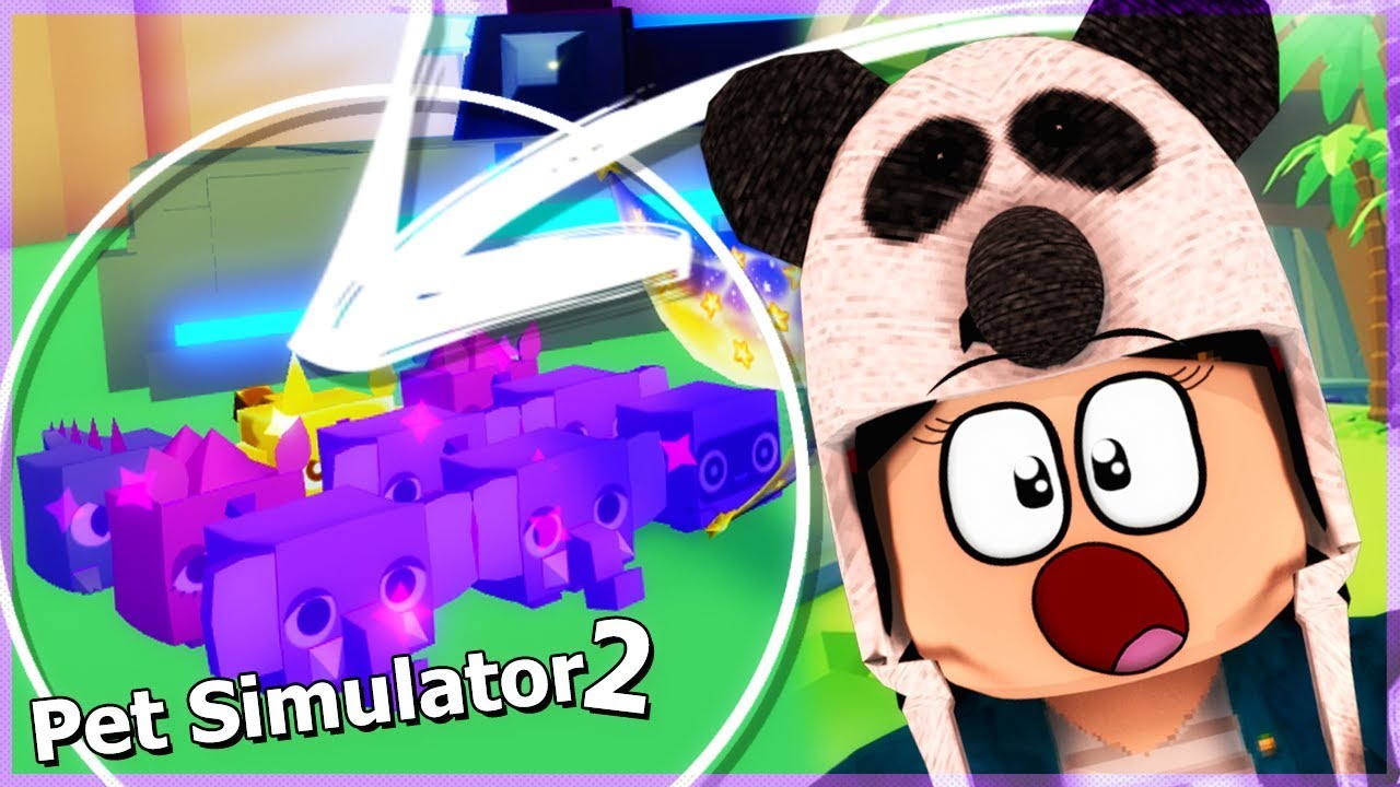 RAINBOW PETS E NOVO MUNDO VOLCANO DE GRAÇA | Roblox (Pet Simulator 2 ...