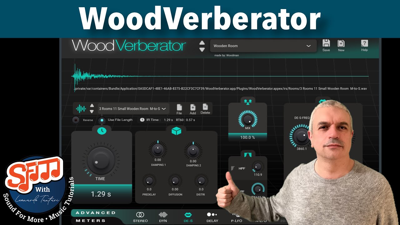 WoodVerberator AUv3 Convolution Based Reverb Tutorial: Getting Started ...