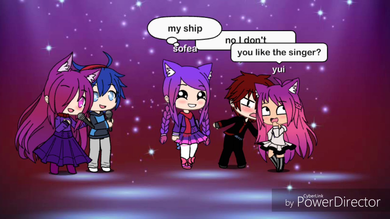 Gacha life fly kick funny moment - YouTube