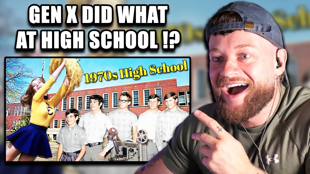 British Millennial Reacts to the "GEN X High School Days in AMERICA ...