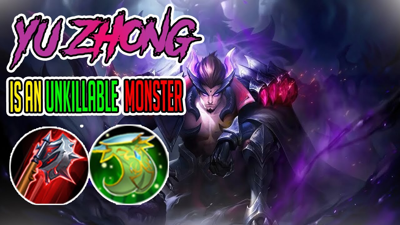 Yu Zhong Is Too Powerful | New Hero Yu Zhong Gameplay | Black Dragon Yu ...
