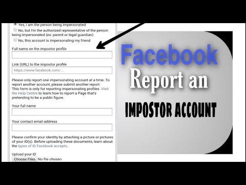 Remove Victim Account By Imposter Report New Trick Full Explained In ...